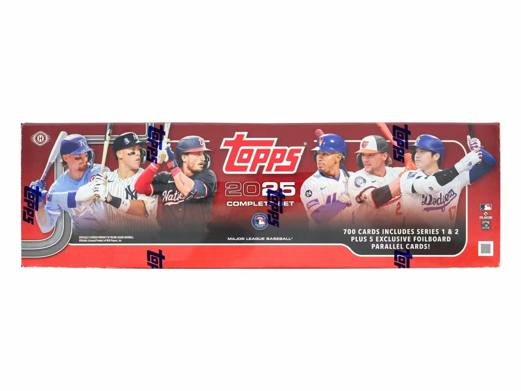 2025 Topps Complete Sets Baseball - Factory Sealed - Hobby Box ...