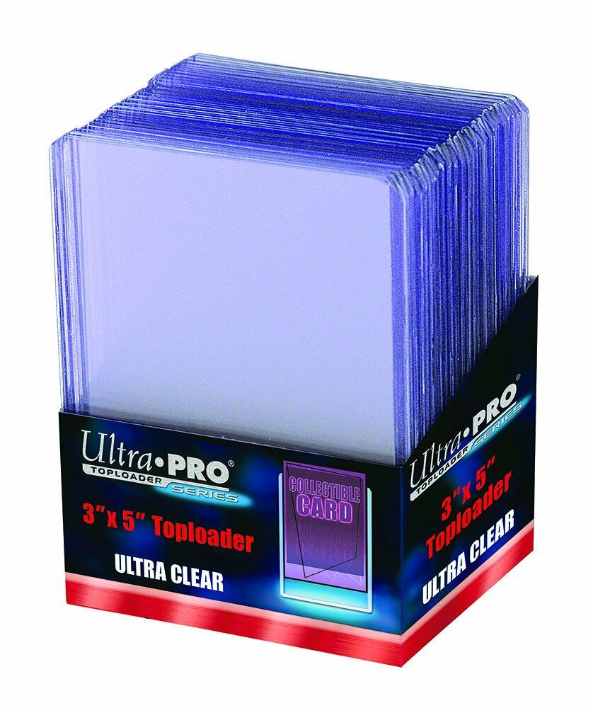Ultra Pro 3" X 5" Toploader 25ct – BoxSeat Collectibles