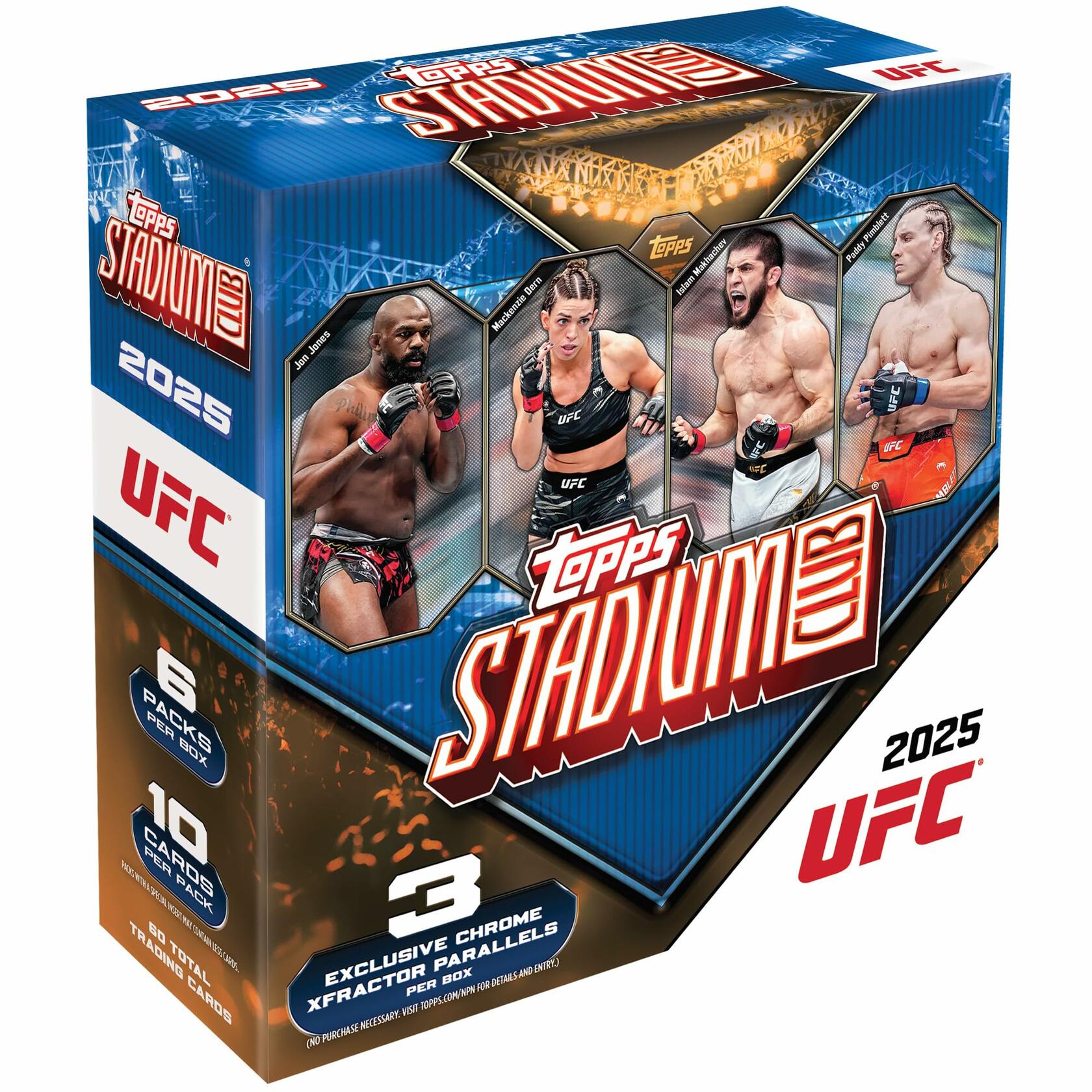 2025 Topps Stadium Club UFC - Factory Sealed - Mega Box – BoxSeat ...